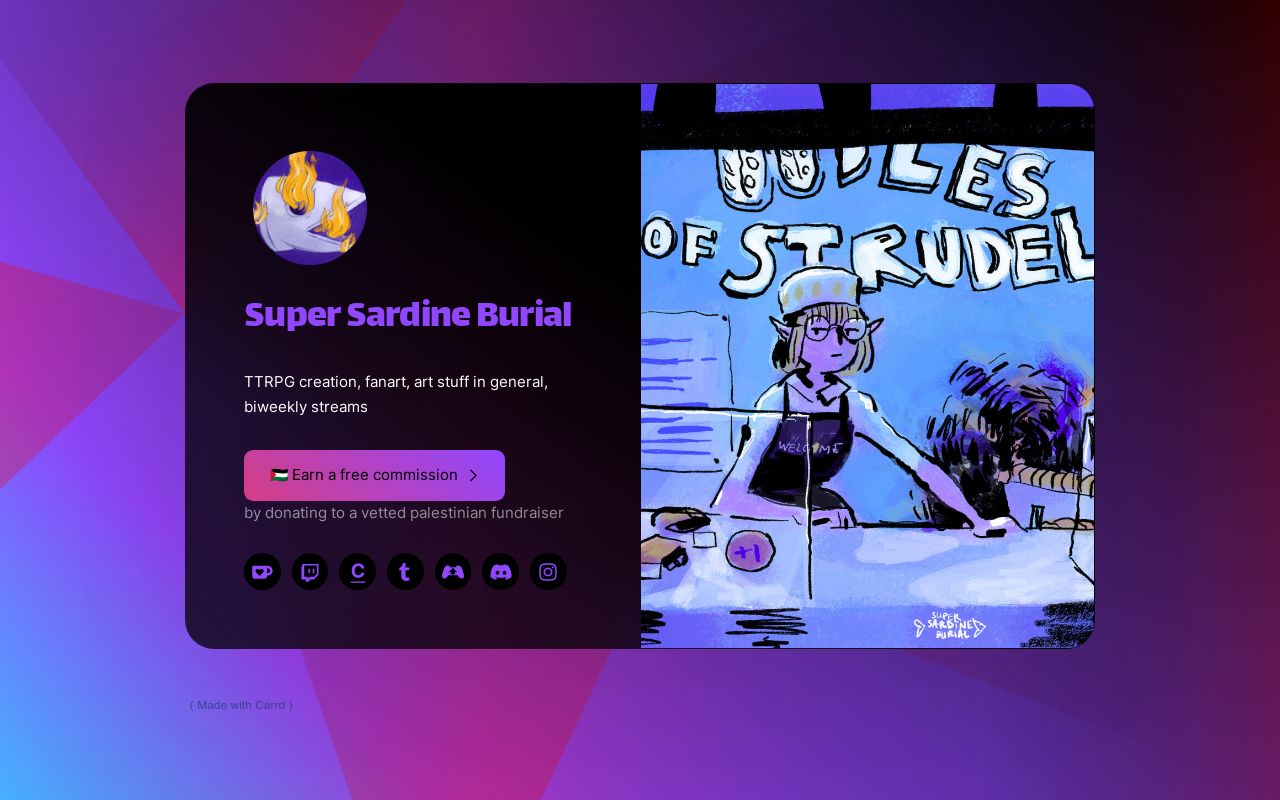 Super Sardine Burial